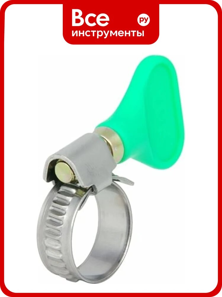 Хомут Novocraft бабочка, нерж, D 12 х 20 mm, box 100 шт, шир. 9 mm 123-09W020