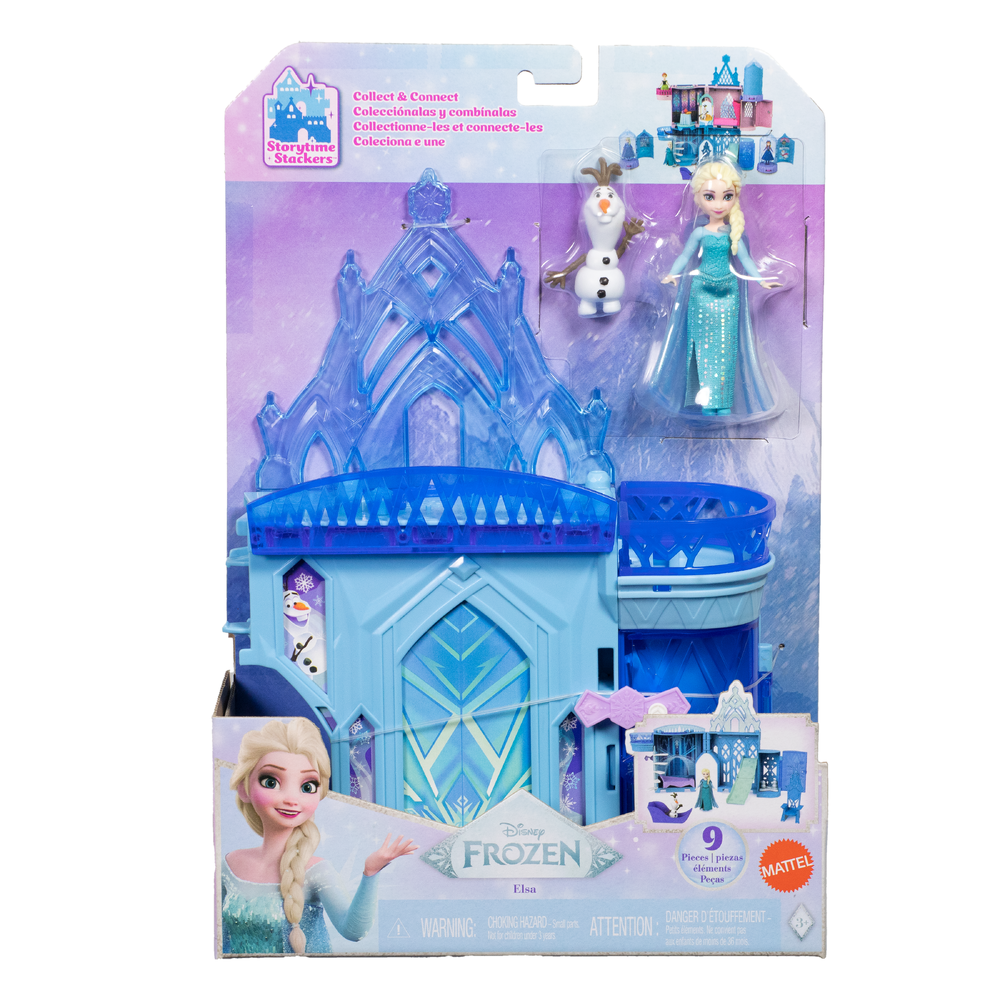 Игровой набор для девочек Disney Frozen Elsa Ice White Мини, ледяной замок Эльзы