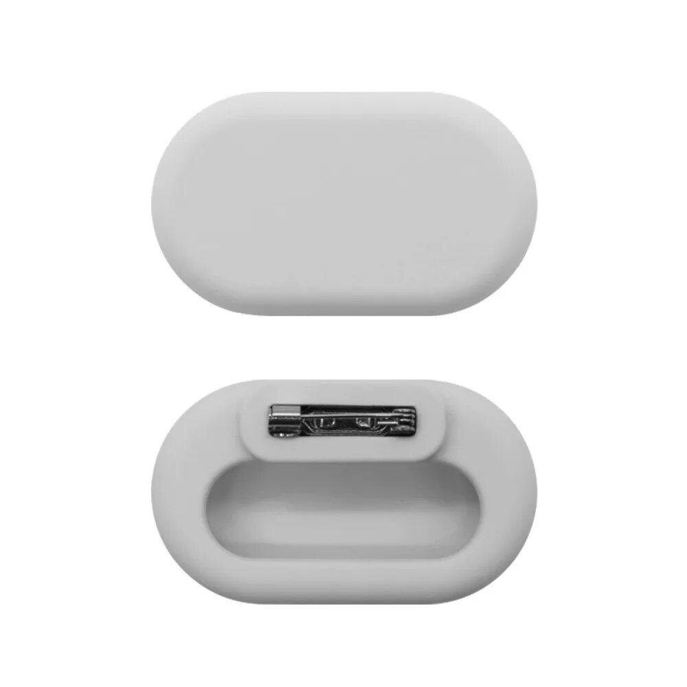 Силиконовый чехол для Samsung SmartTag 2, Белый/Grey