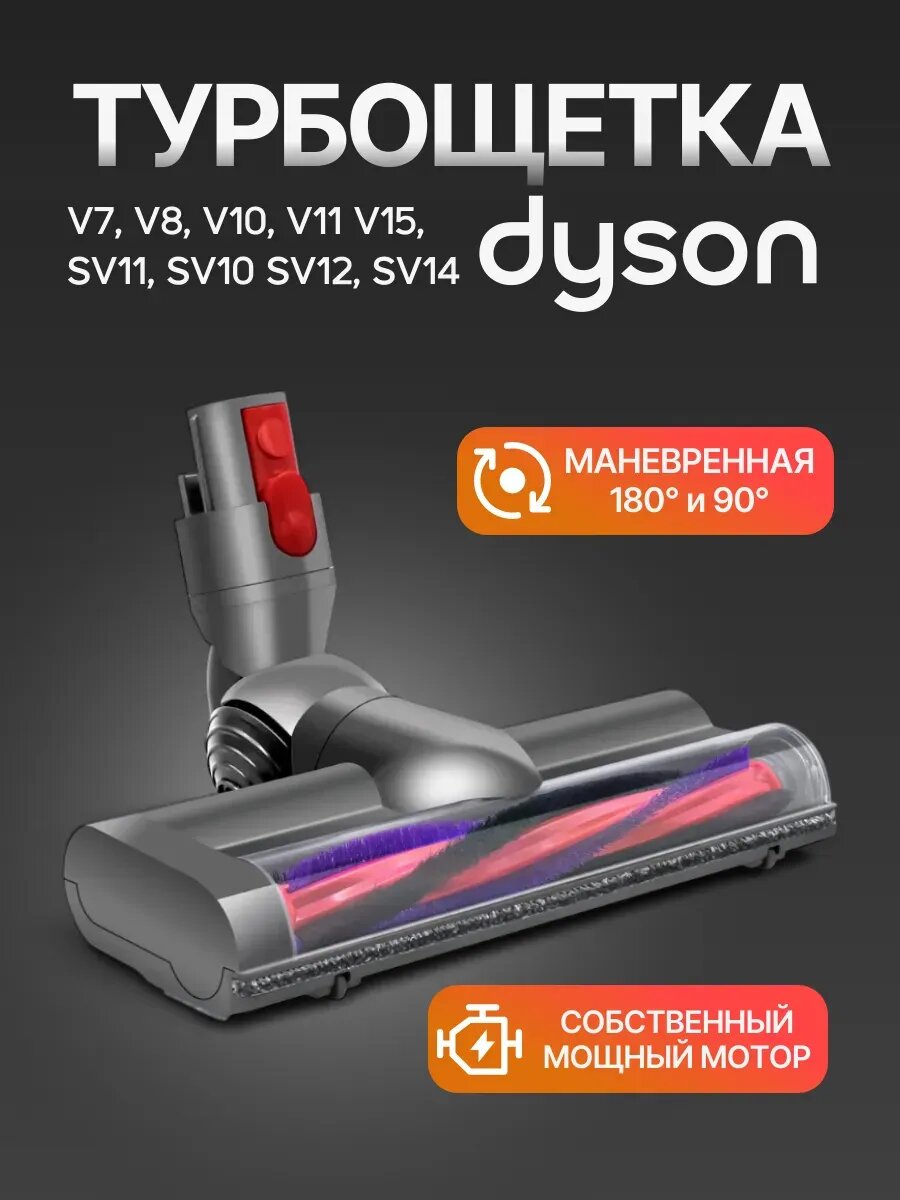 Турбощетка (Turbo brush) для пылесоса Dyson V7-V15