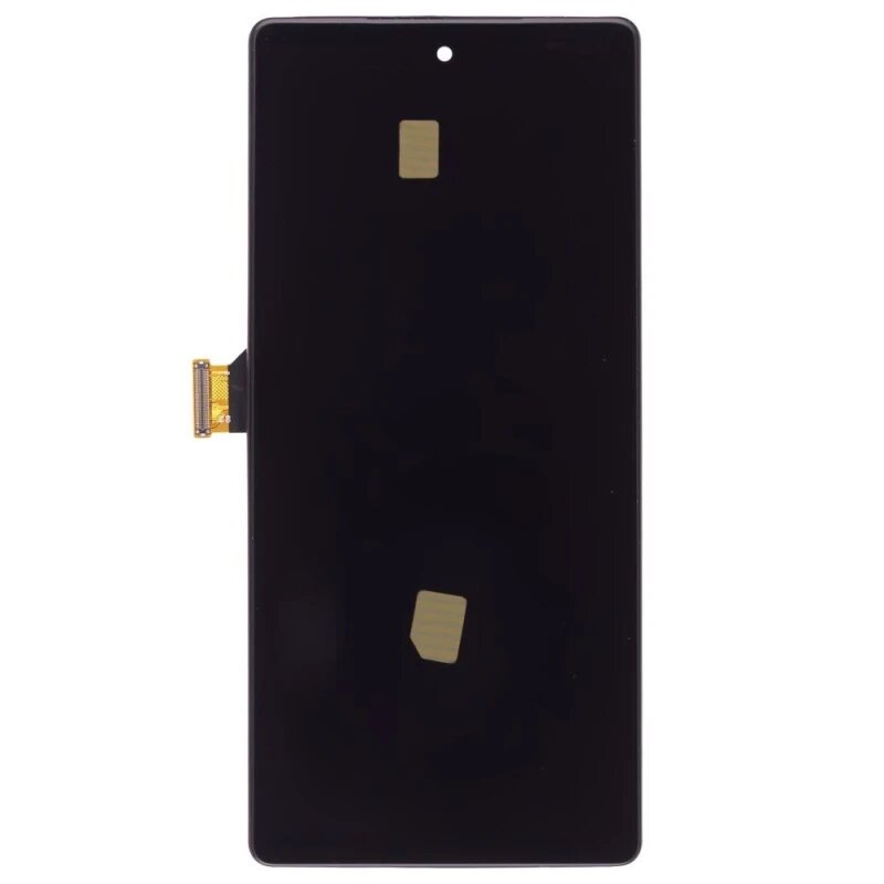 Дисплей для Google Pixel 6A (GX7AS/GB62Z/G1AZG/GB17L) + тачскрин (черный) (в рамке) (OLED) (Full Size)