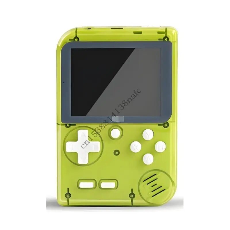 Портативная игровая консоль с 256 играми Желтый, Green