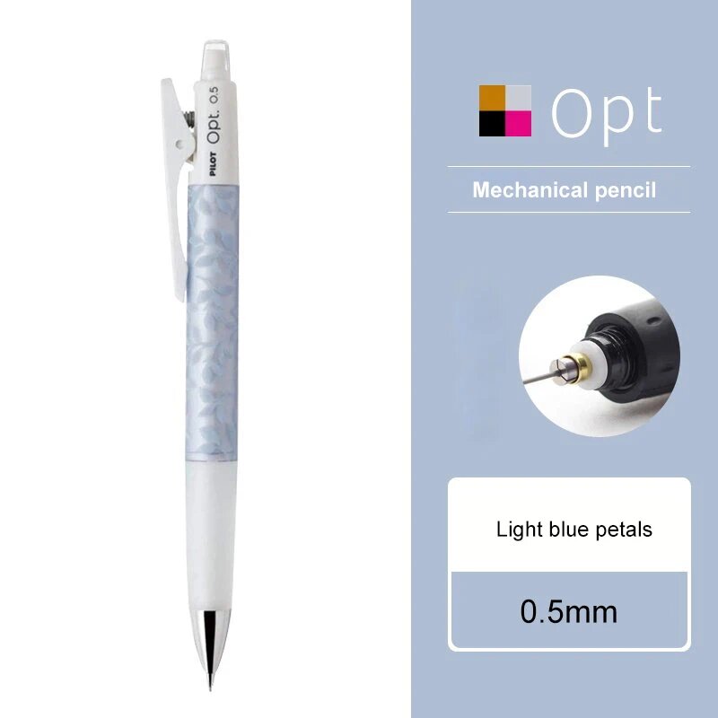 Механический карандаш Pilot HOP-20R 0,5 мм Light blue petals
