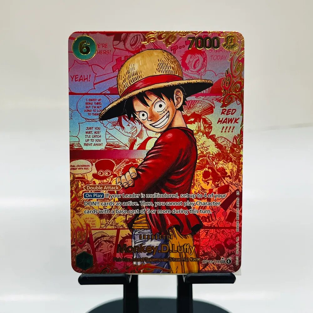 Коллекционные флеш-карты Self Made Proxy One Piece OPCG (английские/японские) игровые карты