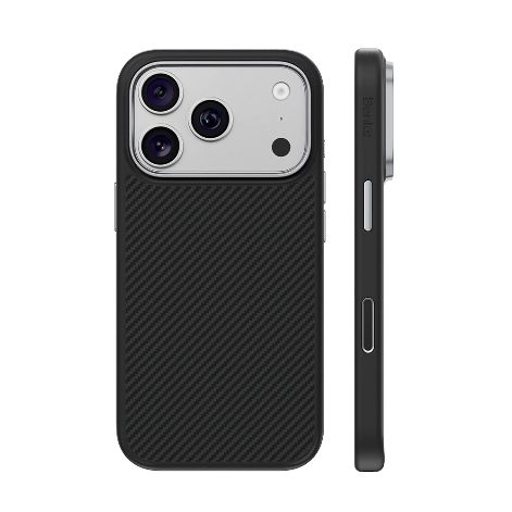 Усиленный чехол Benks Pro 600D Case Kevlar для iPhone 18 Pro/17 Pro 6.3", цвет Черный (Black)