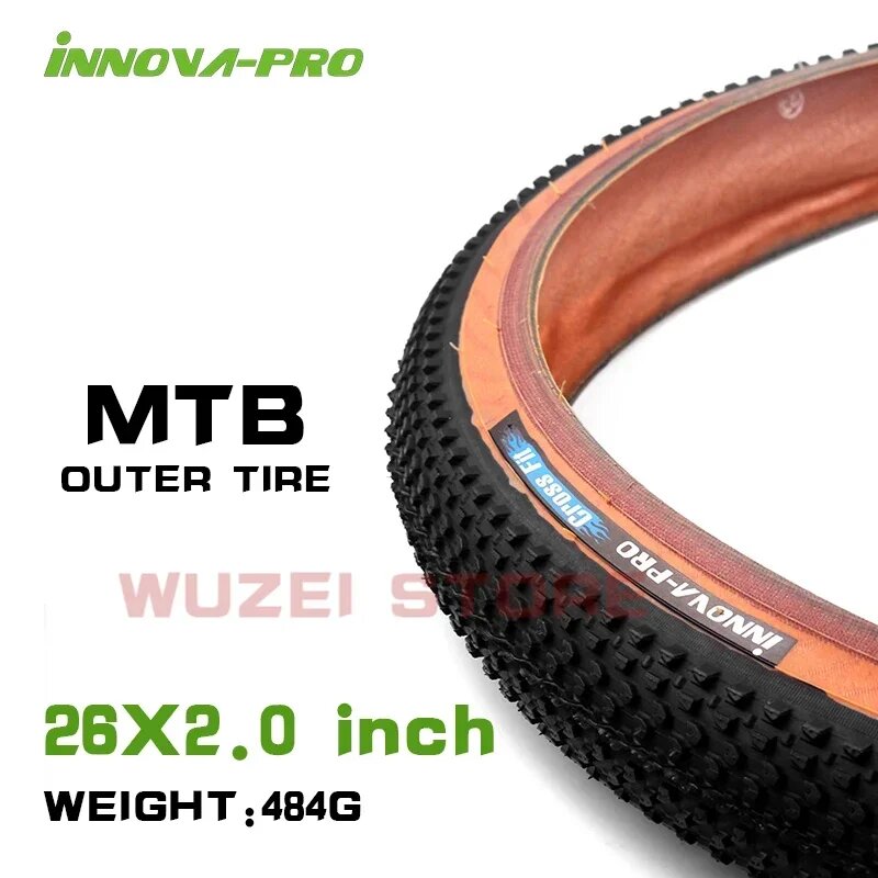 INNOVA Pro Fro MTB шины для горных велосипедов, желтые B386 MTB 26x2.0