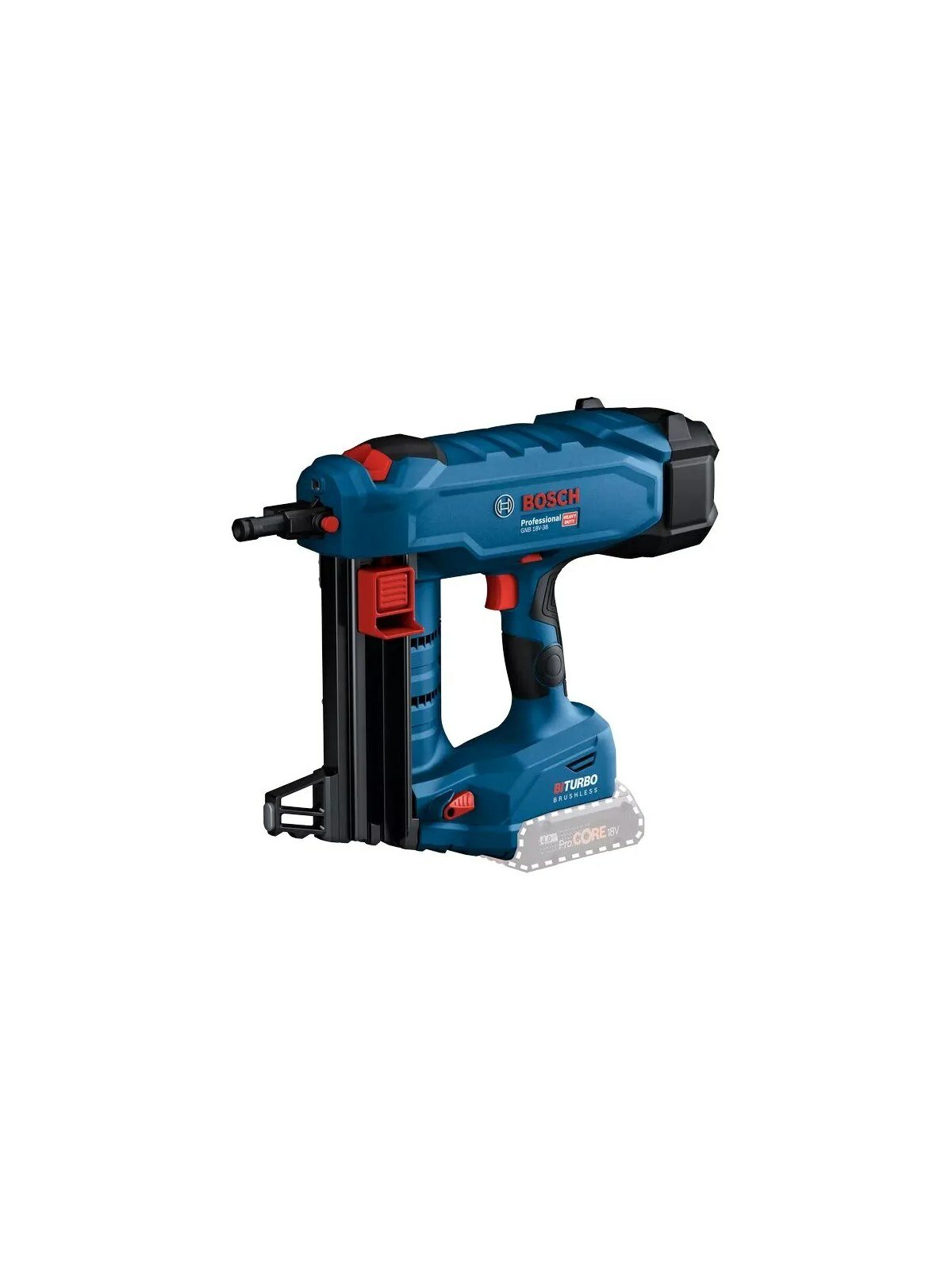 Аккумуляторный гвоздодер по бетону Bosch GNB 18V-38, без акк и з/у, 06019L7000