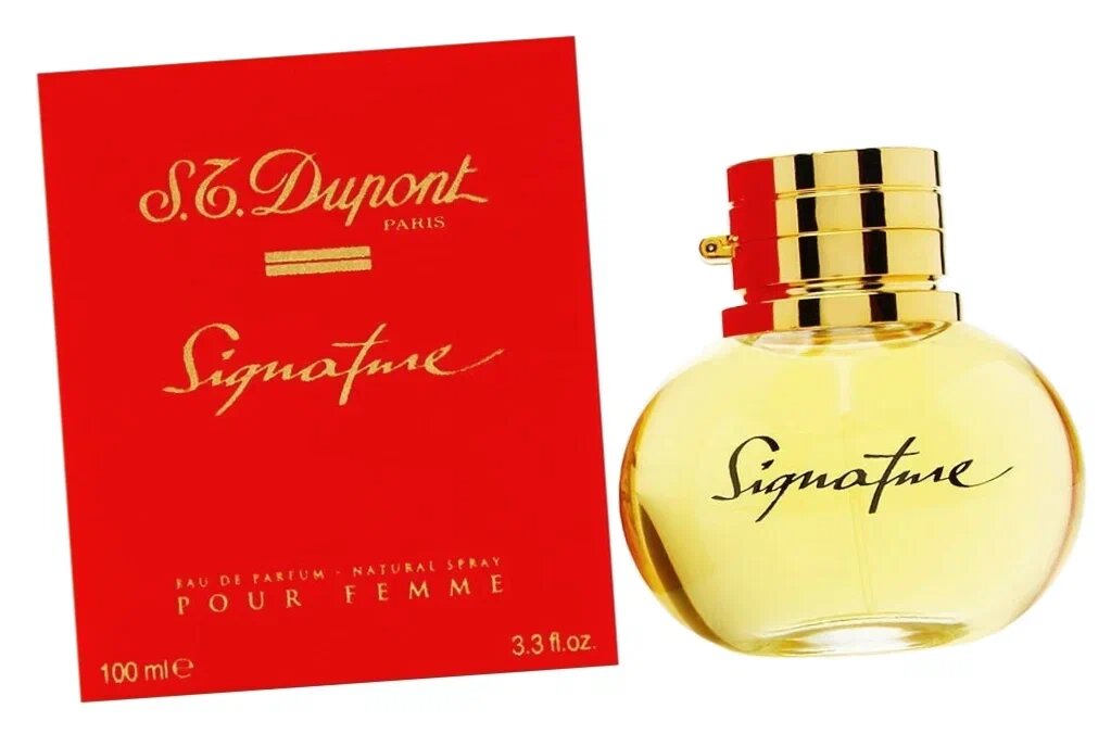 S. T. Dupont Signature Парфюмерная вода для женщин 100 ml, цветочные