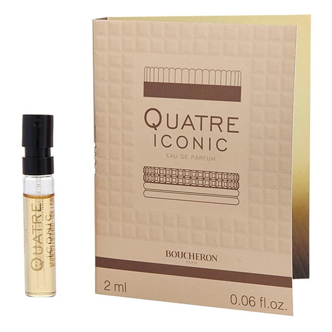 Boucheron Quatre Iconic парфюмерная вода для женщин 2 мл сэмпл - Бушерон Кватре Айконик миниатюра духов