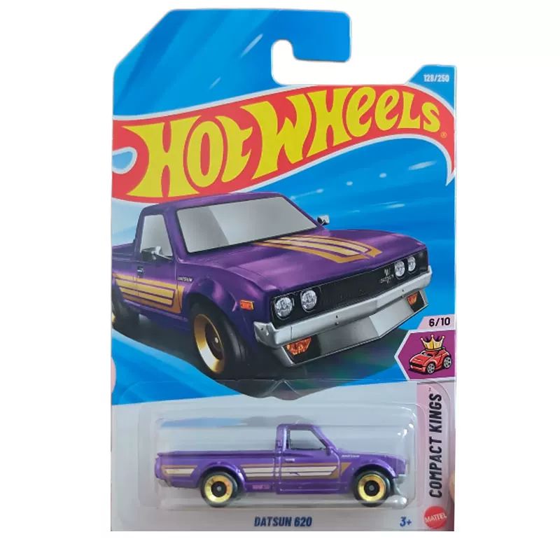 Машинка 26N Hot Wheels MODEL 1:64 Datsun 620 purple Die-cast Alloy Model Collection Toy Children Gifts