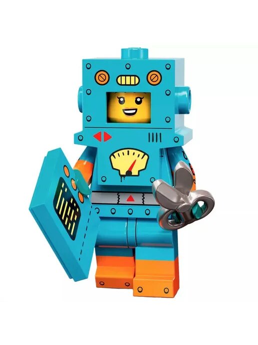 Конструктор LEGO Minifigures 71034-6 Картонный робот