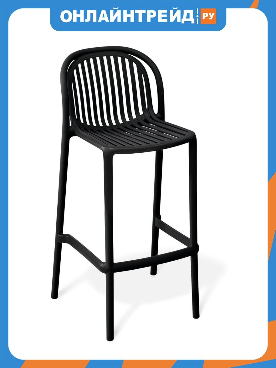 Стул барный Sheffilton SHT-S182-1 черный