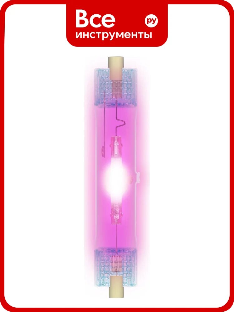 Металлогалогенная линейная лампа Uniel MH-DE-70/PURPLE/R7s 04849