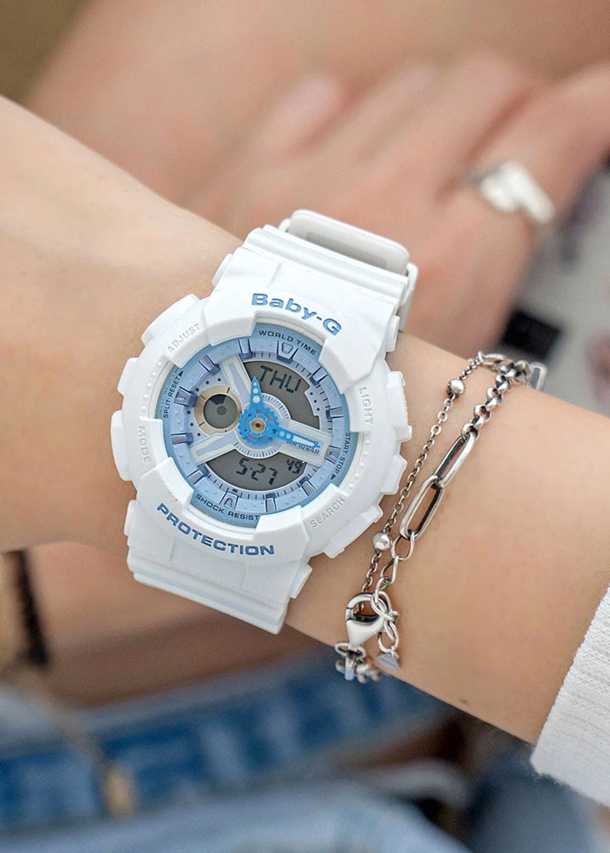 Наручные часы CASIO Baby-G, голубой — фото 1