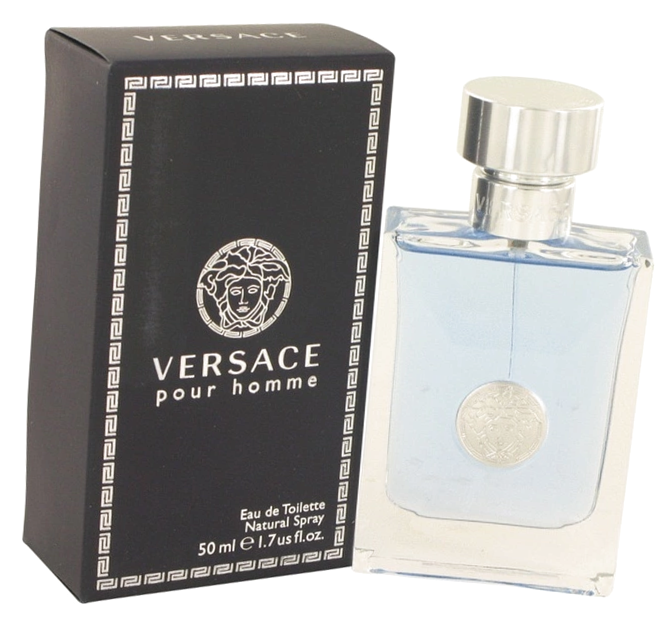Мужской парфюм Versace Pour Homme Eau De Toilette 50 мл / Версаче Пур Хомме