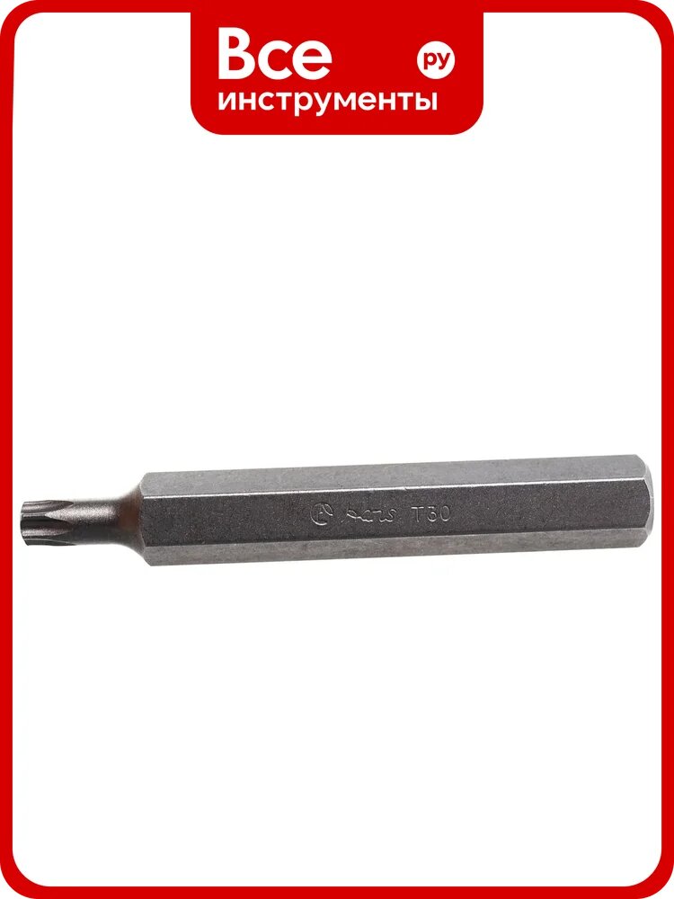 Бита TORX (Т30; 75 мм; хв-к 10 мм) HANS 043-7T30