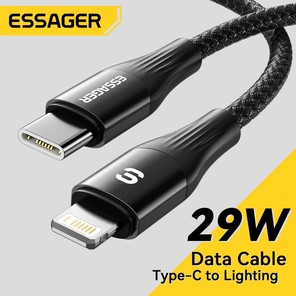 Essager USB Type-C кабель 1m для iPhone/iPad/Macbook