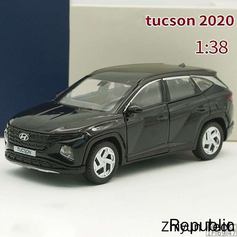 Миниатюрная модель автомобиля из литого металла Хендай Тусон 2020 модель автомобиля Игрушки 1:38 Hyundai tucson 2020