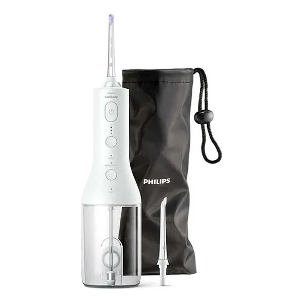 Ирригатор HX3826/31 белый/white, 2 насадки, импульсный