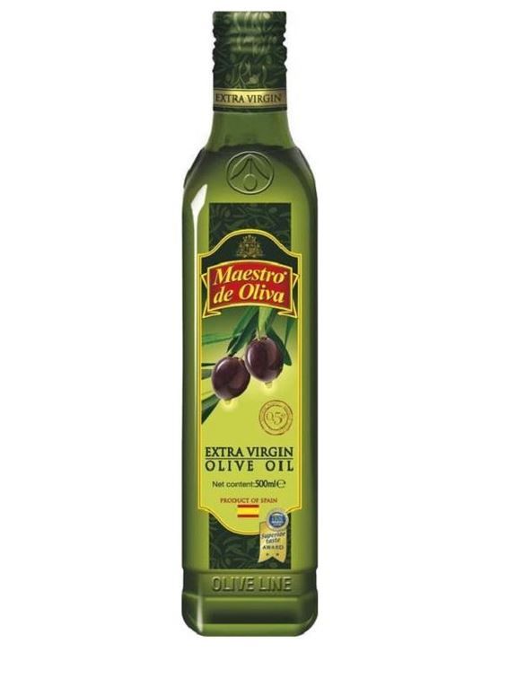 MAESTRO DE OLIVA Масло оливковое Extra Virgin, ст/б, 0,5 л