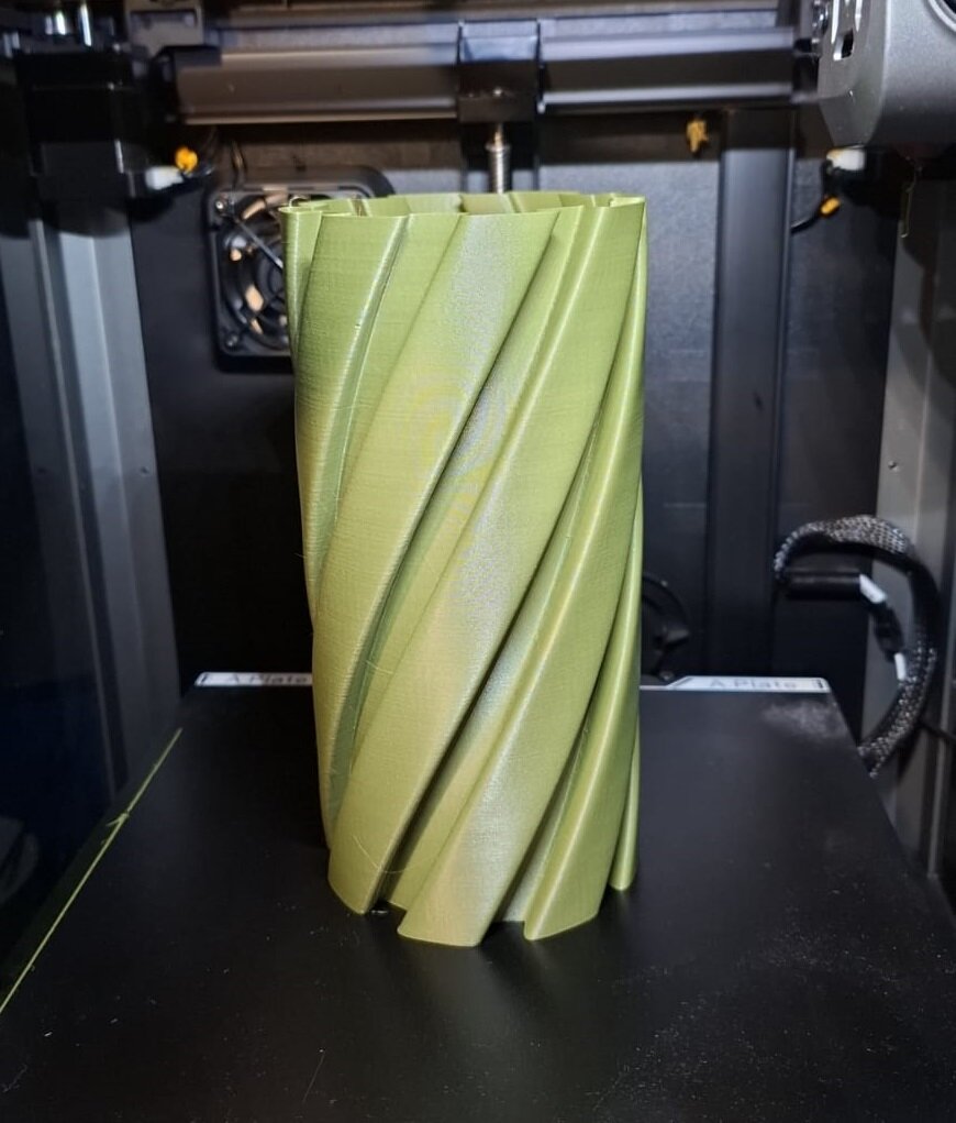Ваза декоративная дизайнерская, 3D-печать, 3DOPRU арт. VASE-CC-eab9e5eee3a4
