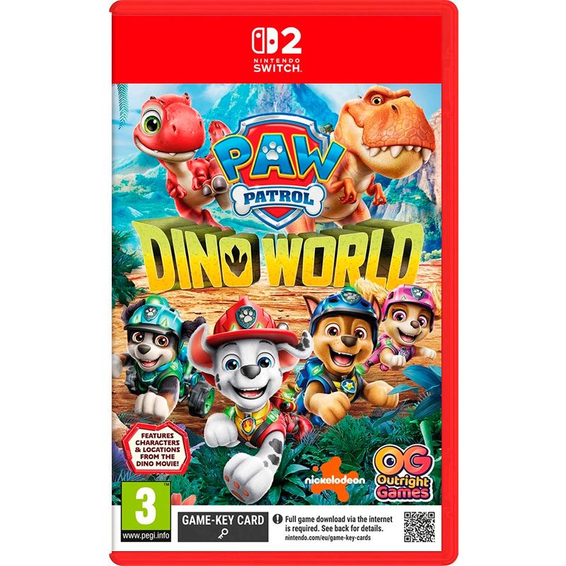 Игра PAW Patrol: Dino World (английская версия) для Nintendo Switch 2