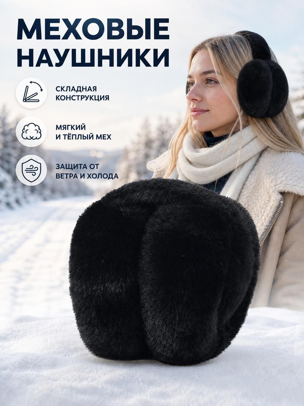 Наушники  Осень-зима 2026 для мужчин