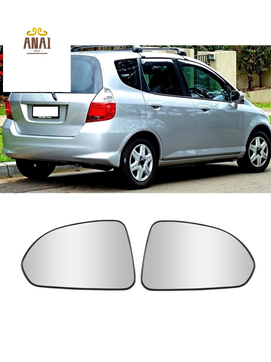 Стеклянная линза бокового зеркала заднего вида для Honda Fit Jazz GD1 GD3 2005-2008 City GD6 GD8