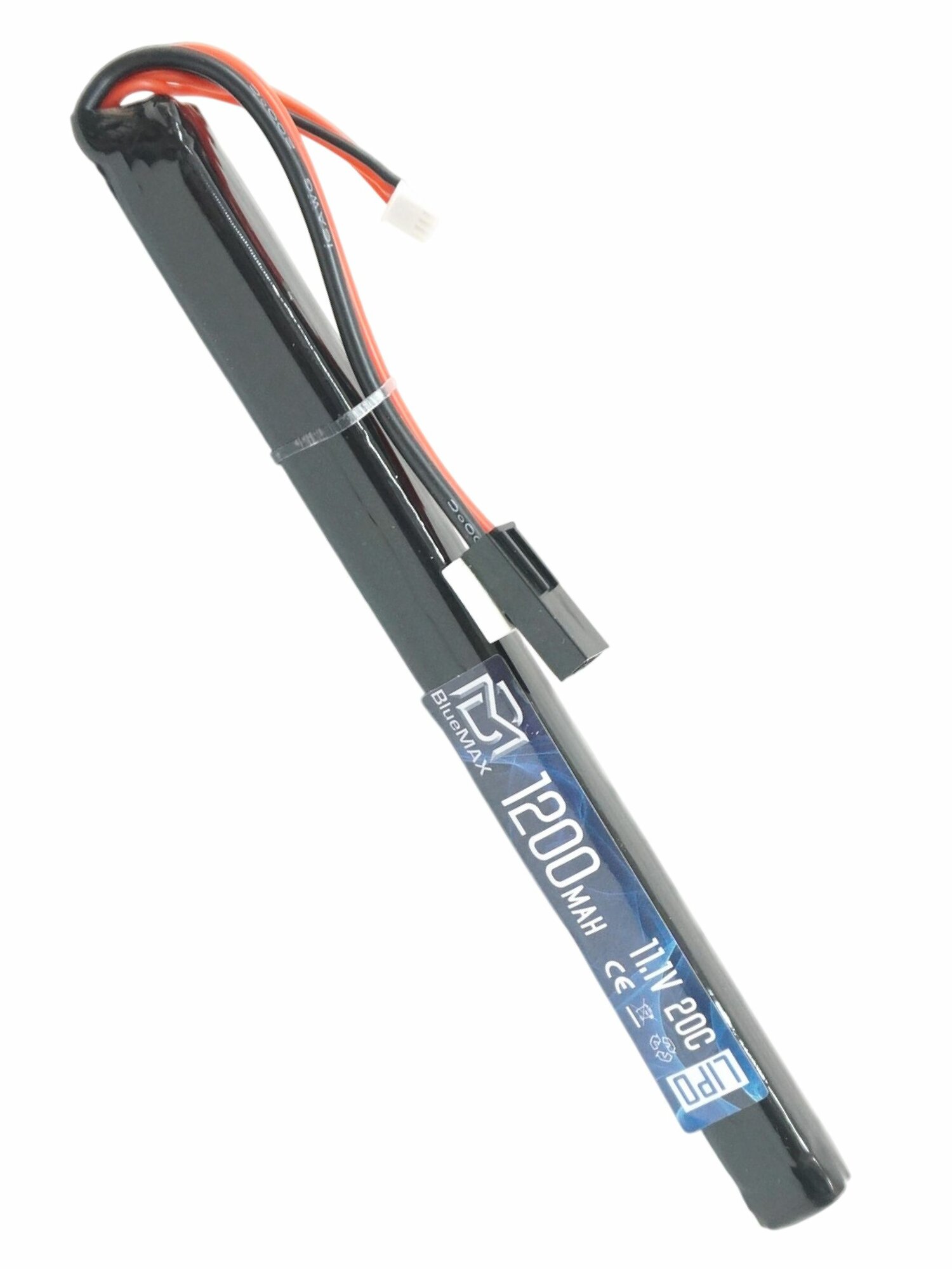 Аккумулятор BlueMAX Li-Po 11.1V 1200mah 20C Stick, 185x17x14 мм