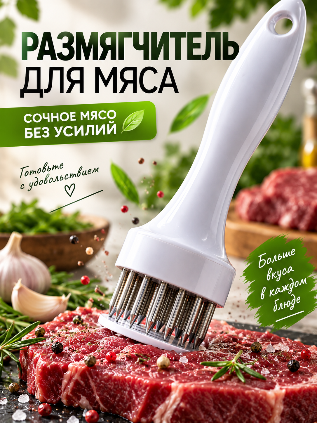 Размягчитель мяса, Тендерайзер