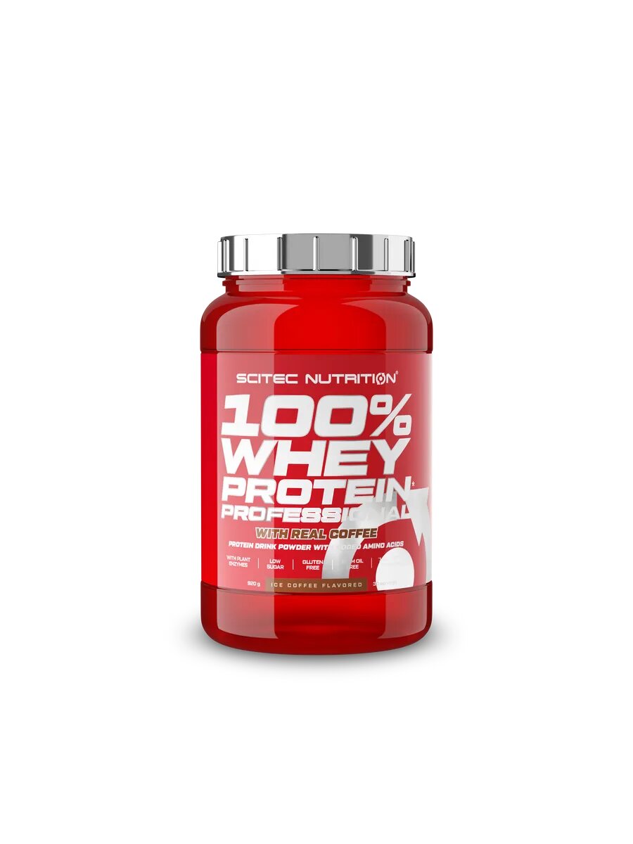 Протеин сывороточный Scitec Nutrition 100% Whey Protein Professional 920г, глиссе