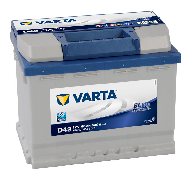 Аккумуляторная батарея Varta 560127054, 60 Ач