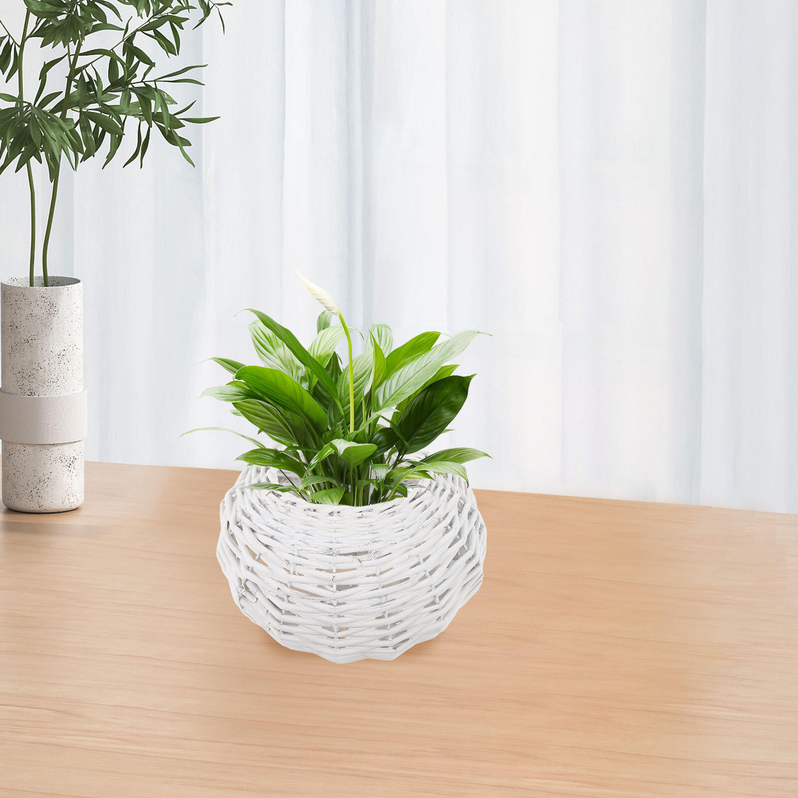 Вешалка Для Цветов Из Ротанга В Декоративном Стиле 20.00X16.50X9.00Cm