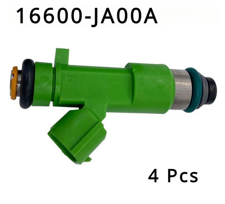 Топливная форсунка FJ1017 195500-1940 16600JA00A 16600-JK20A для Nissan Altima 2007-2013 Rogue 2008-2010 2.5L L4, 4 шт.