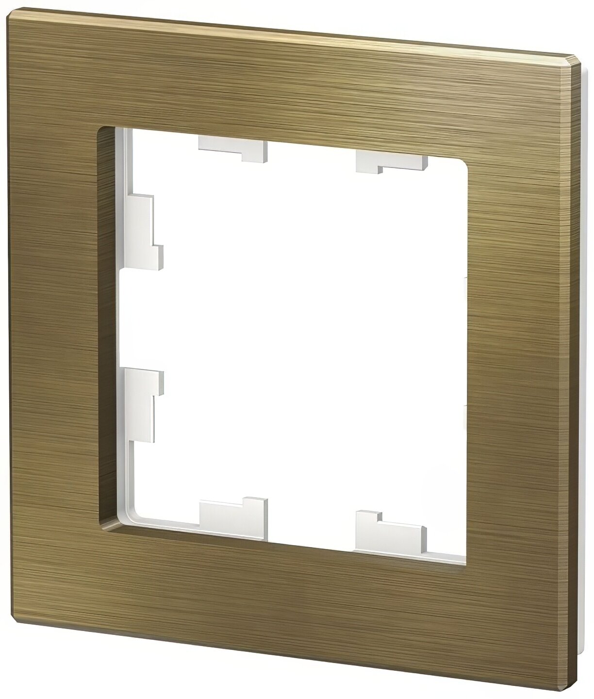 Рамка 1 пост Schneider Electric Atlas Design латунь