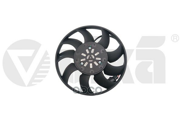 Вентилятор радиатора AUDI A4/A5/A6/A7/Q5 3.0TFSI/3.0TDI 08-18 (400W/370 mm) (бесщеточный) Vika арт. 99591807701