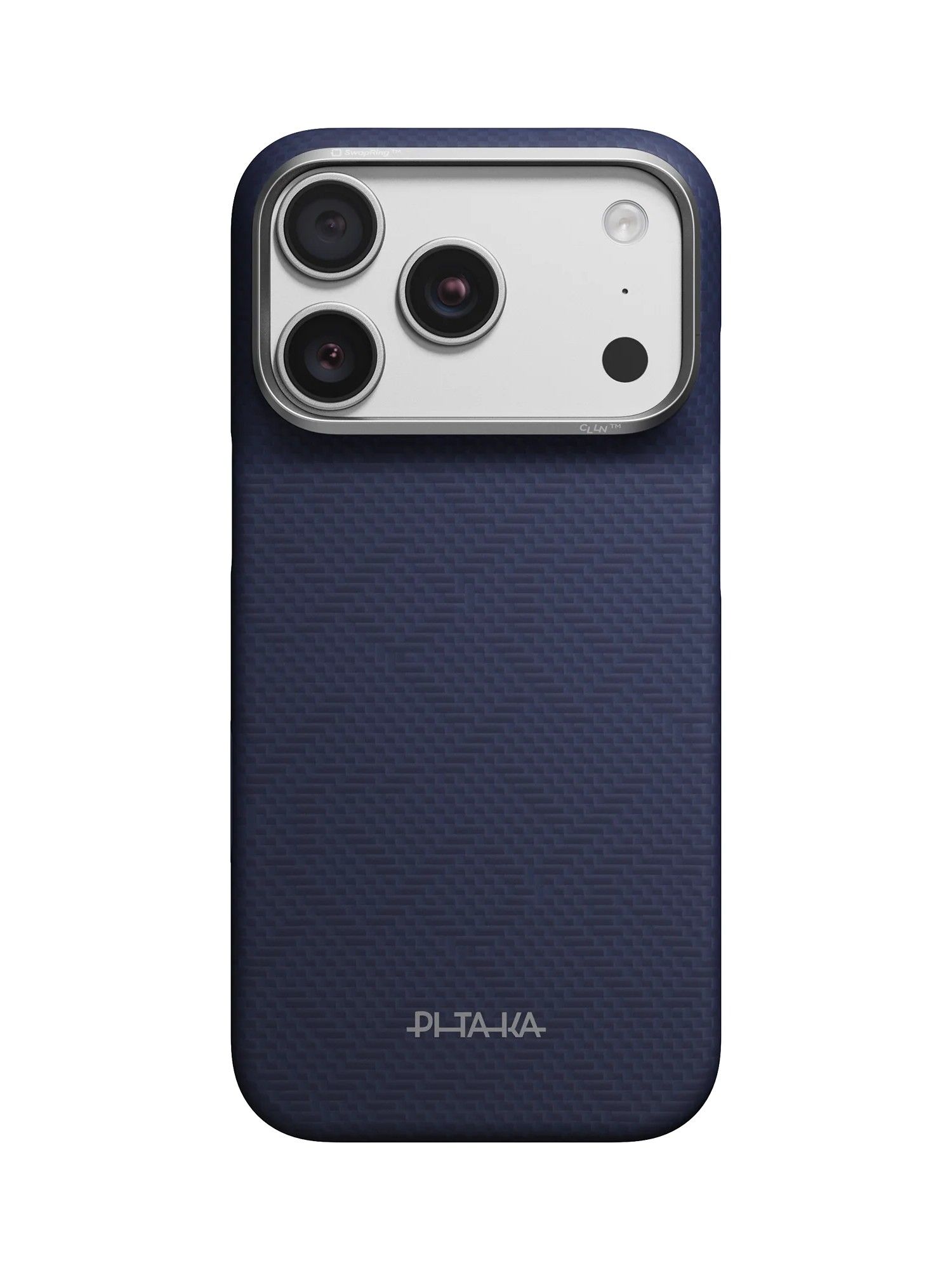 Ультра тонкий чехол Pitaka для iPhone 18 Pro Edge (Ultra-Slim) Essential, Sapphire Blue