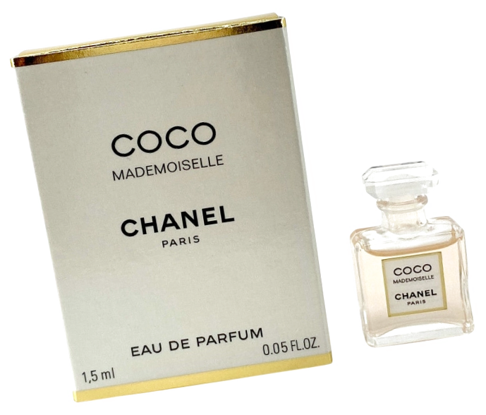 Парфюмерная вода Chanel Coco Mademoiselle пробник 1.5 / Шанель Коко Мадмуазель миниатюра яркого аромата / Сэмпл парфюма
