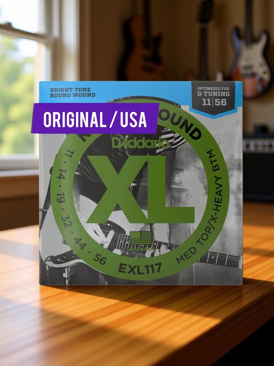 D'Addario EXL117 - Струны для электрогитары (11-56)