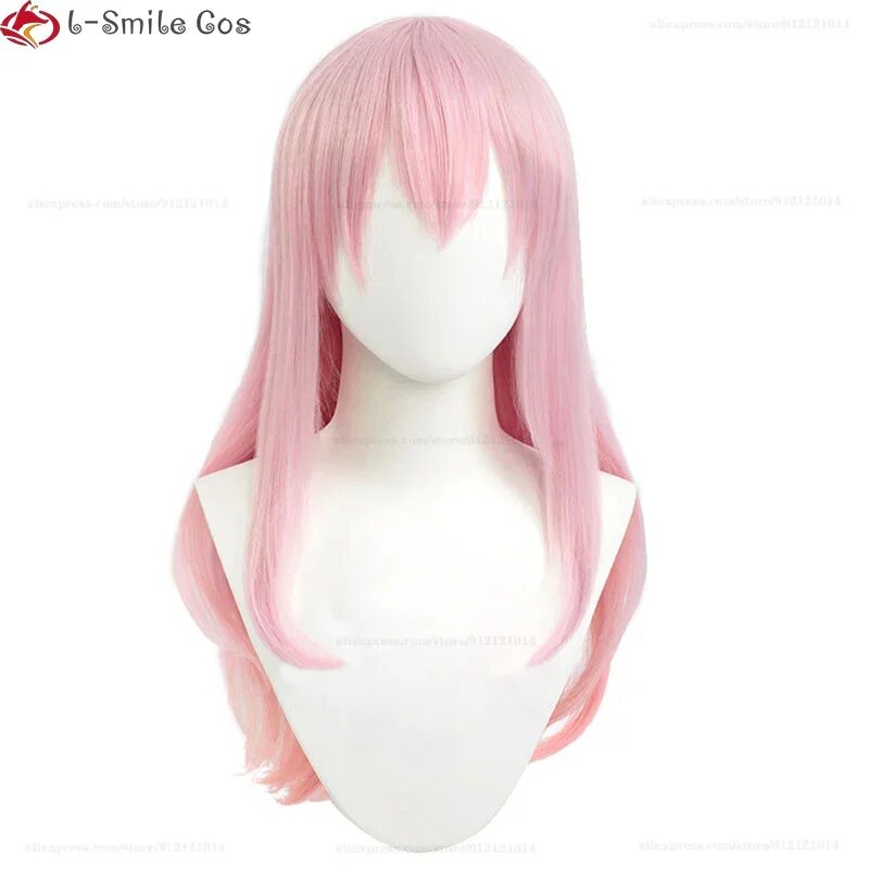 Аниме Super Sonico Supersonico Косплей Парик 60 см Розовый Синтетический