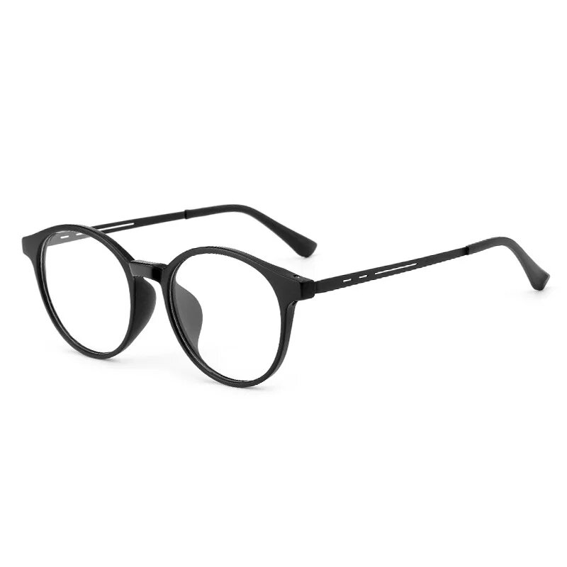 CCspace ультралегкие титановые очки для чтения MatteBlack, Myopia-400