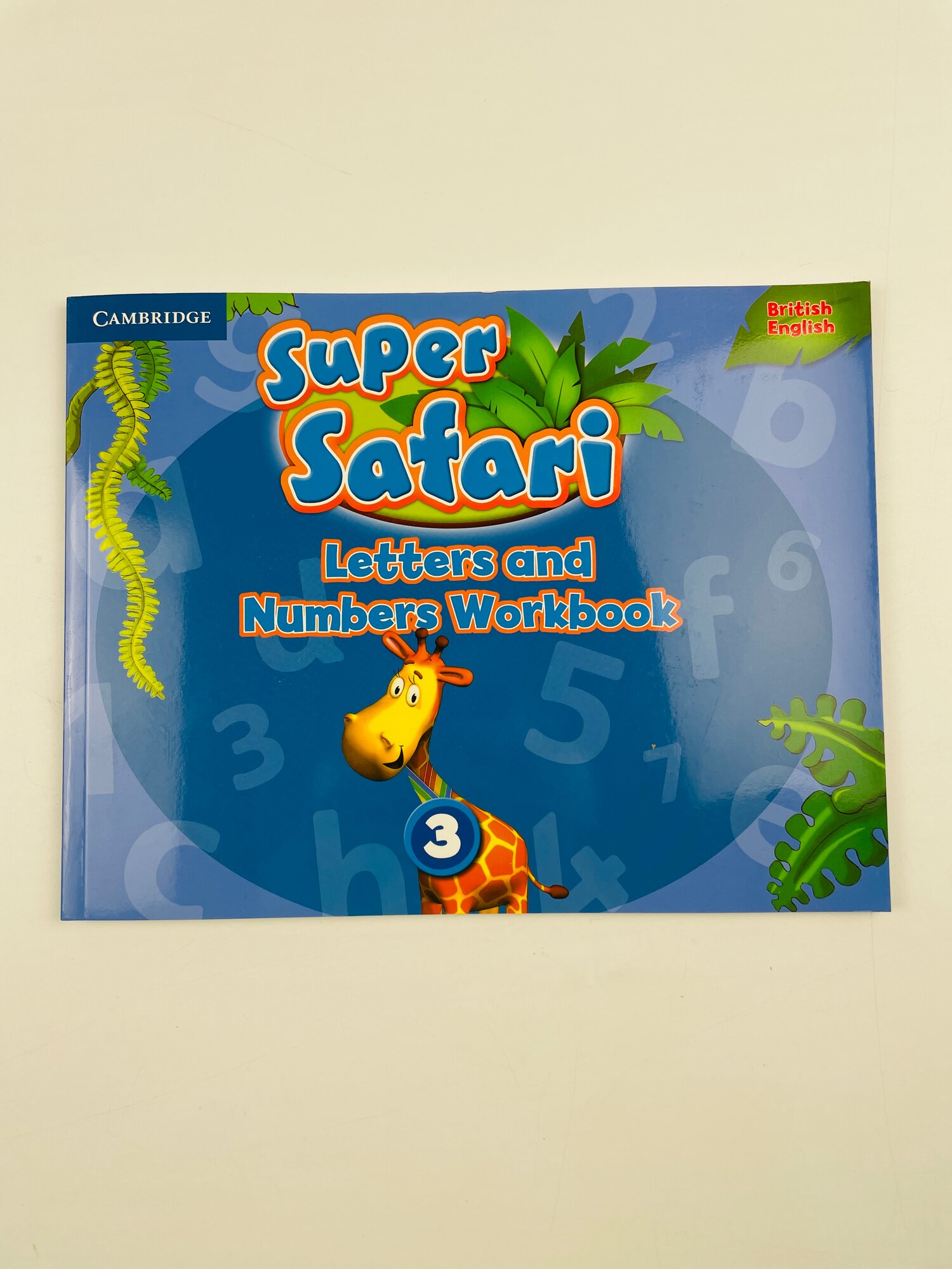 Super Safari 3 Letters and Numbers Workbook книга