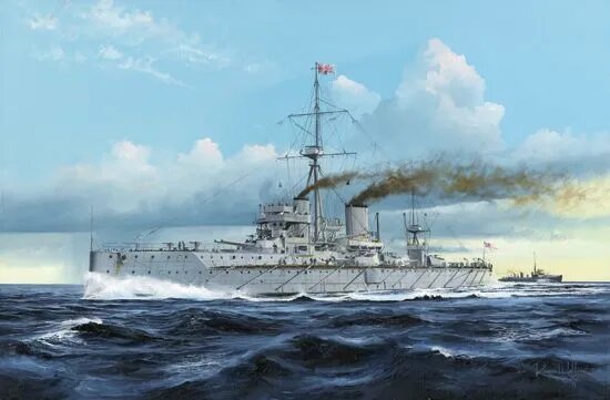 Trumpeter1/350 Линкор "Интрепид" Королевского военно-морского флота Великобритании в 1907 году