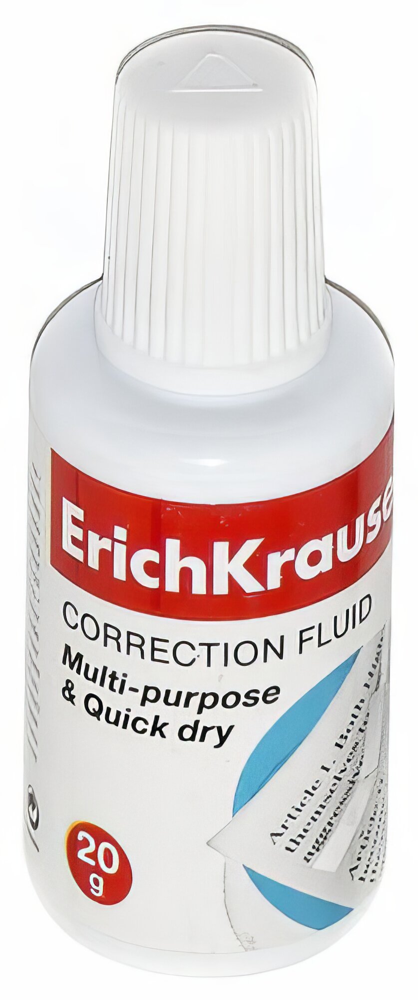 ErichKrause Корректирующая жидкость 13812 20 г с губкой 13812