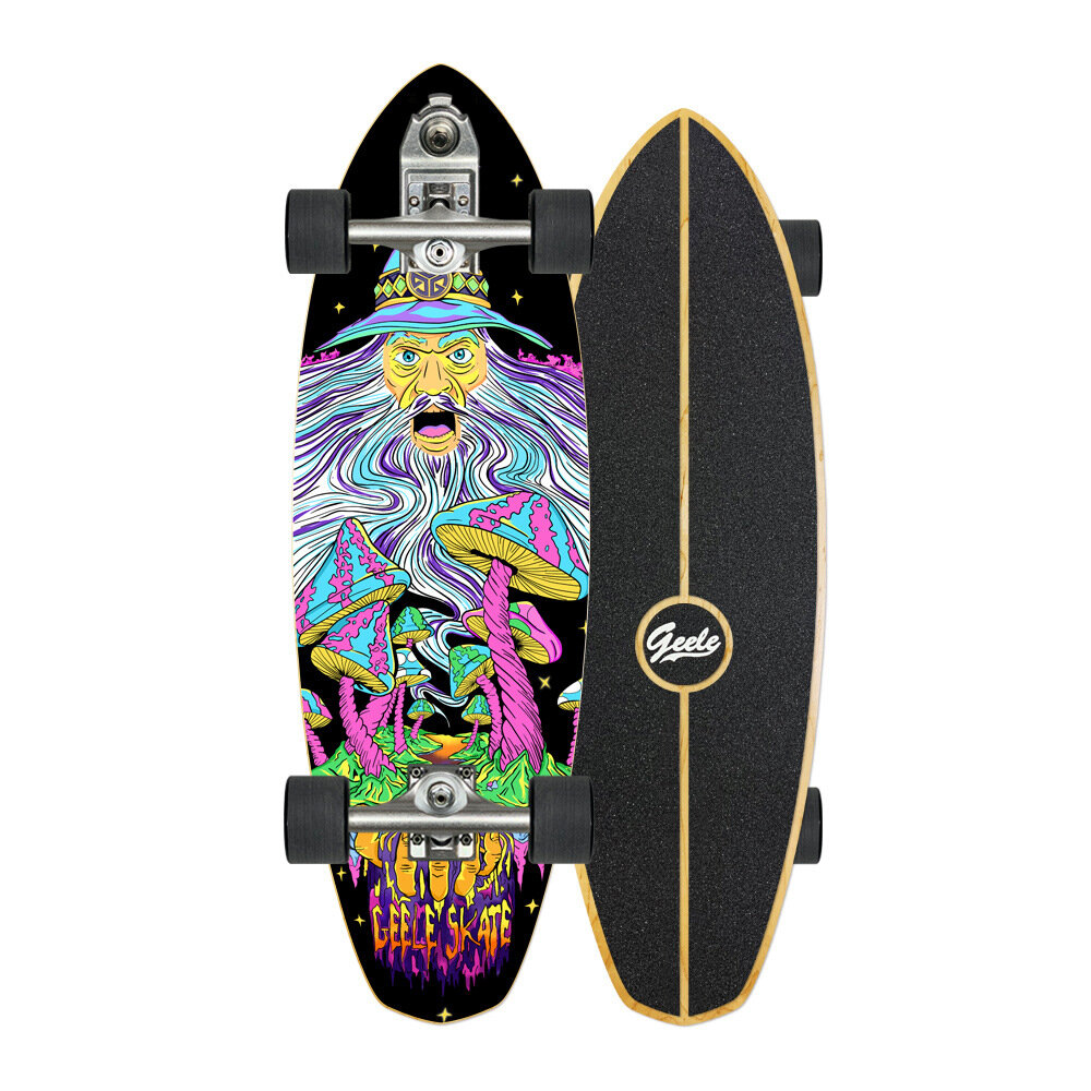 Geele Carver Yow Land Surfboard — профессиональная тренировочная доска-симулятор для взрослых мужчин и женщин, V7, 32 дюйма