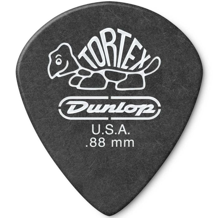 Dunlop 482P088 Tortex Pitch Black Jazz III 12Pack Набор медиаторов 12шт.