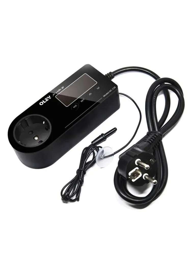 Терморегулятор розеточный рингдер (Ringder) OLEY AC-118 10A для террариумов / аквариумов