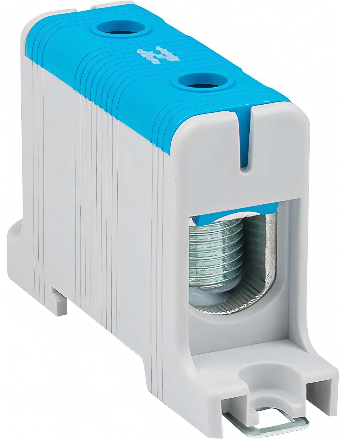 Силовая вводная клемма EKF КСВ PROxima, 16-95, синяя plc-kvs-16-95-blue