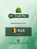 Подарочная карта Google Play на 15 Евро, Бельгия, Оригинальный код