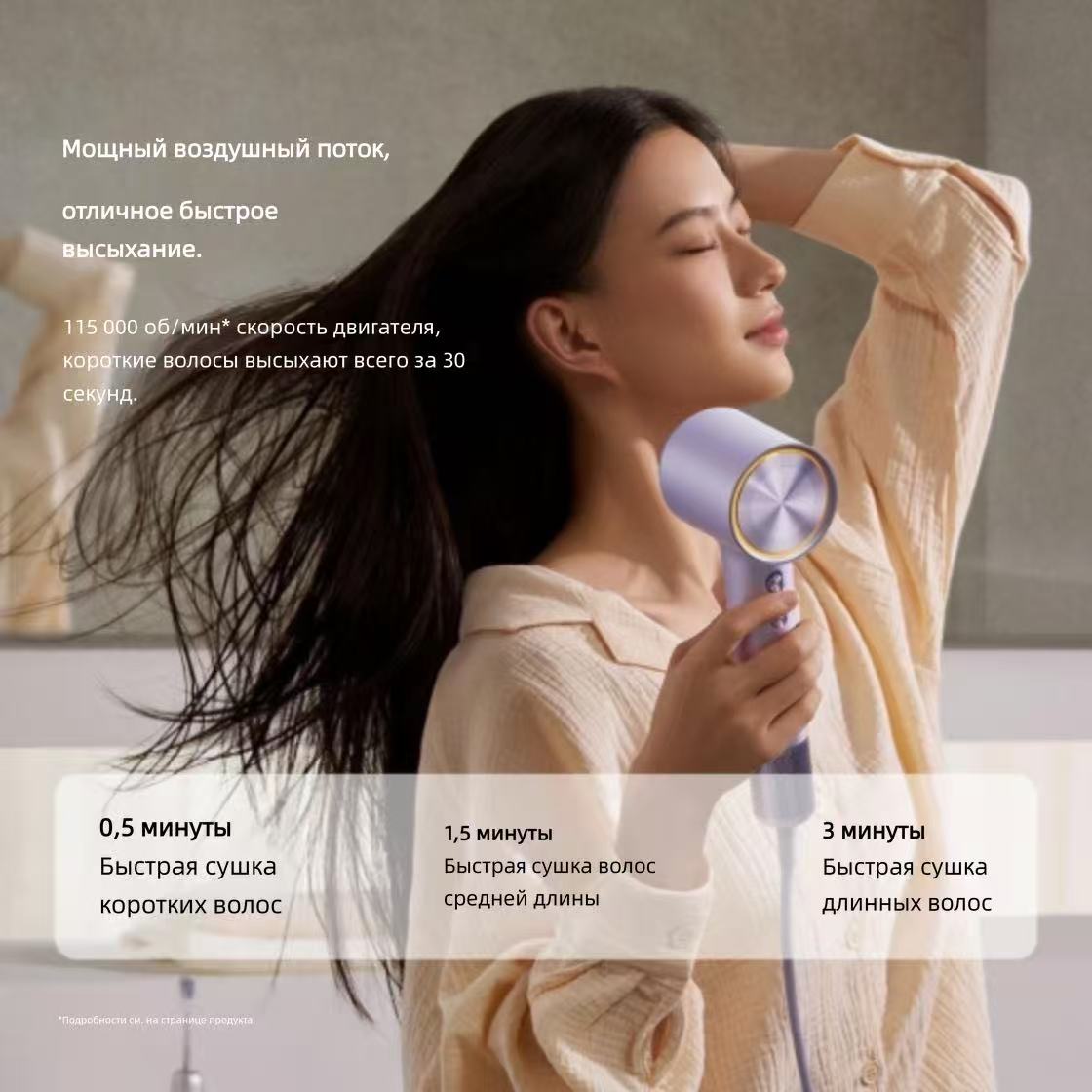 Фен Laifen Swift 4 стандартная версия, высокоскоростной фен для волос, быстрая сушка, уход за волосами